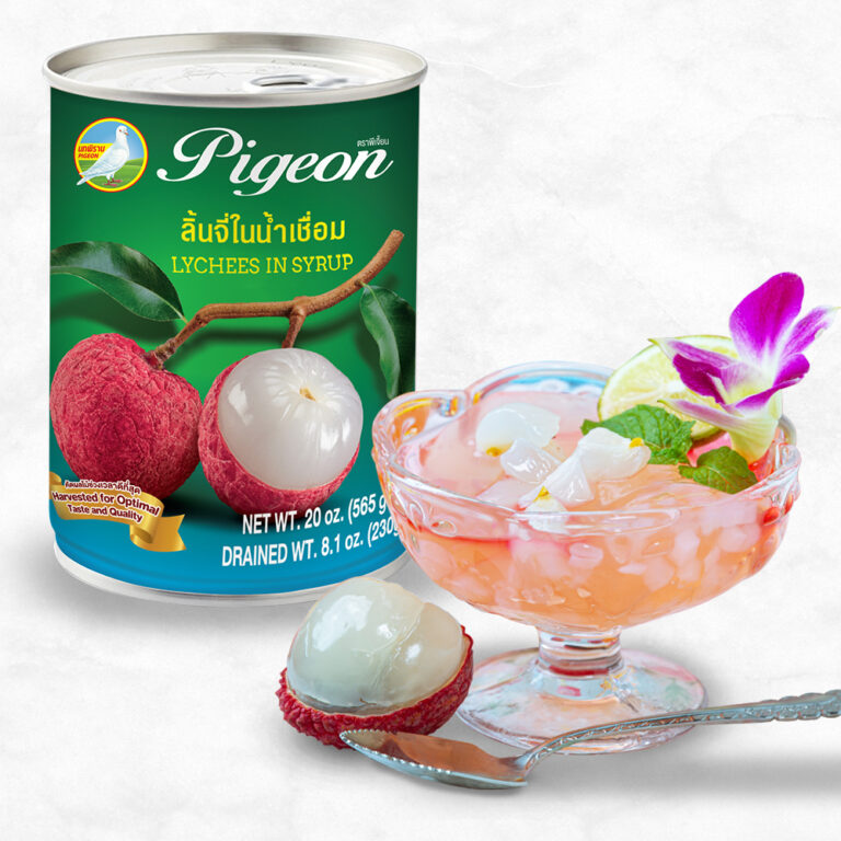 Lychees in syrup 565 g – Peacecanning